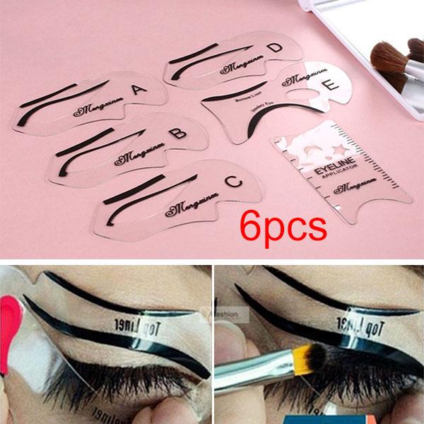 Fashion Makeup Kits Tool Treatment Cosmetic Eyes Eyeliner Drawing Cards ...
