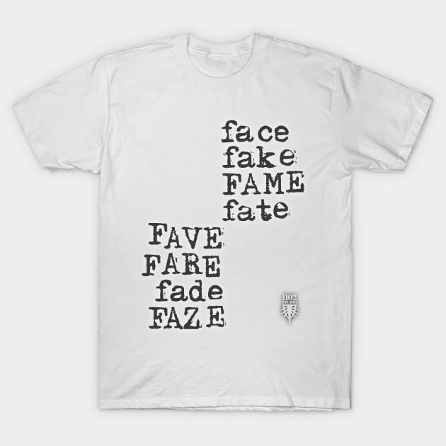 Buy T Shirt Women Fame Fade Harajuku Print Kawaii Tshirt Summer Short ...