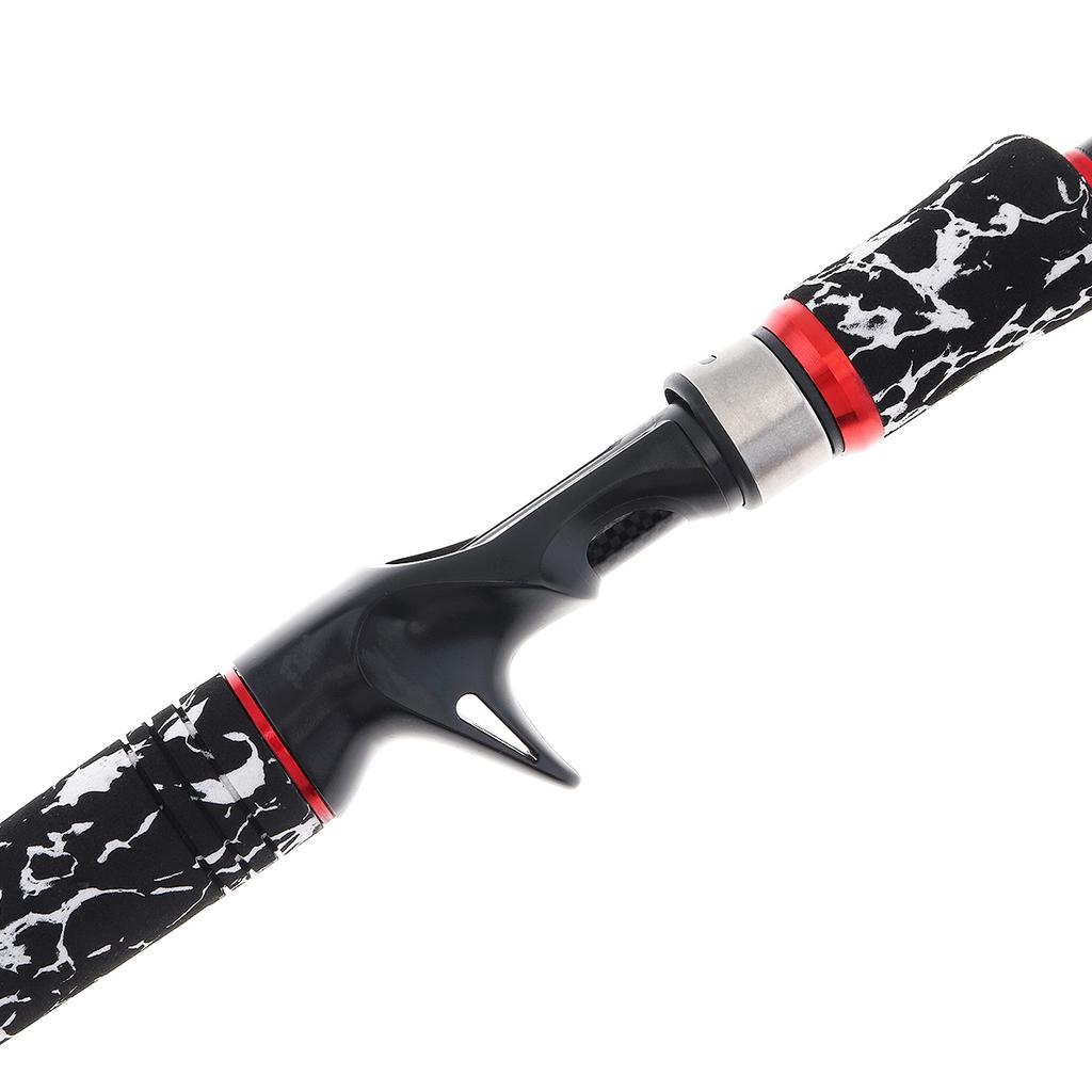 Buy 2.4m Camouflage 6 Section Carbon Fiber Lure Fishing Rod Ultra Light ...
