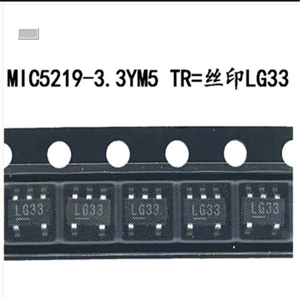 Buy 10pcs/lot MIC5219-3.3BM5 SOT-23 MIC5219-3.3 3.3V MIC5219-3.3YM5 ...