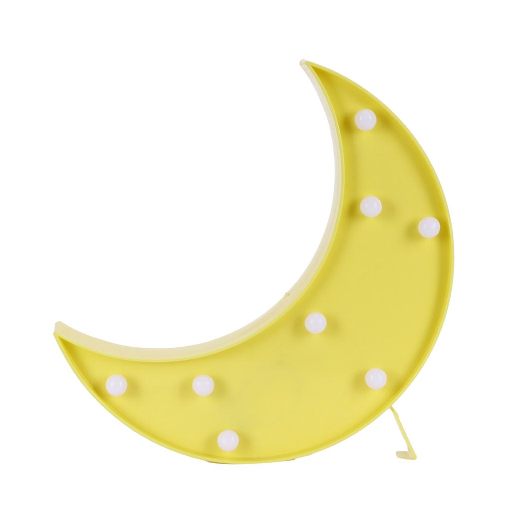 Distinctive Moon Shape Night Light Beautiful LED Decorative Lamp for ...