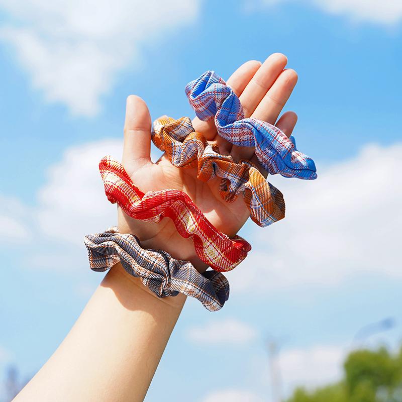 Buy Children Scrunchies Cloth Ponytail Scrunchies Pattern Pattern ...