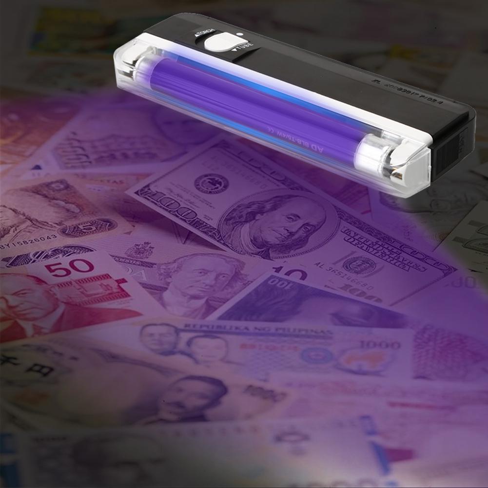 Satın alın 2 In1 Handheld Uv Led Light Torch Lamp Counterfeit Currency ...