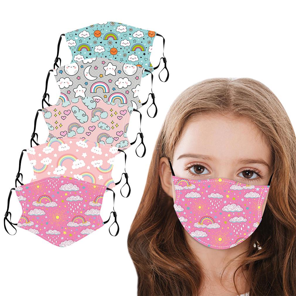Buy [Auto Parte] 5PC Kids Children Outdoor Cotton Mouth Masks ...