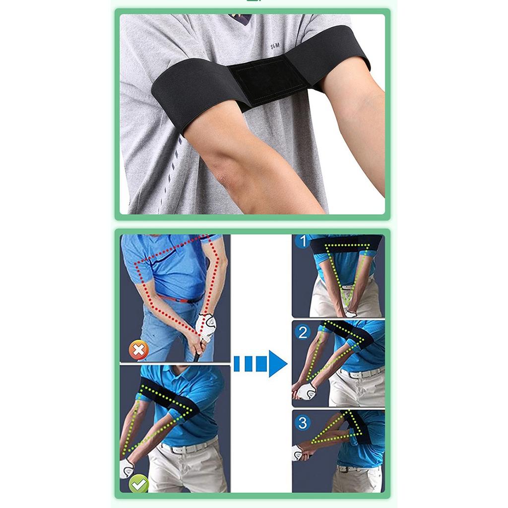 Buy HOW TRUE Golf Hand Correction Belt Golf Arm Posture Correction Belt ...