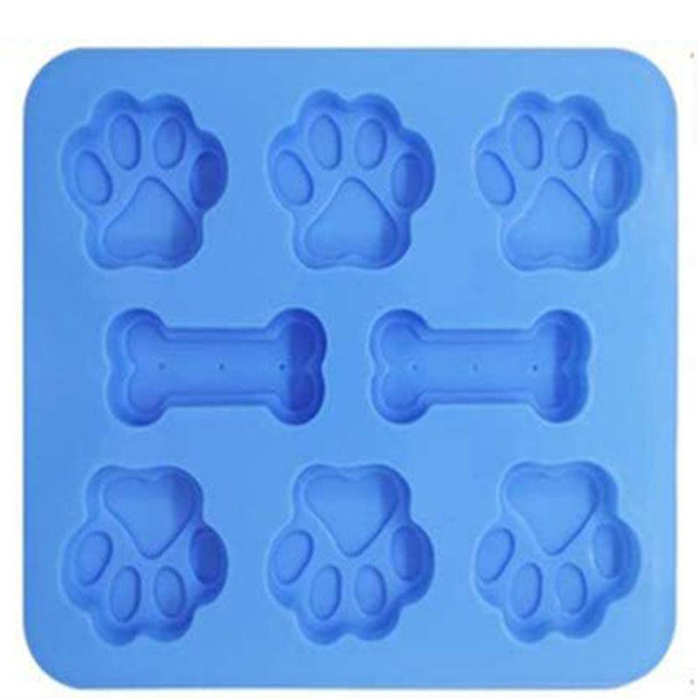 Silicone Dog Footprint Silicone Mold DIY Dog Paw Bone Mold New Cat Paw ...
