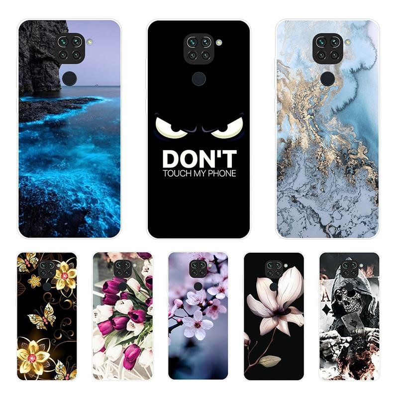 Buy For Xiaomi Redmi Note 9 Case Silicon Soft Tpu Phone Cover For Redmi ...