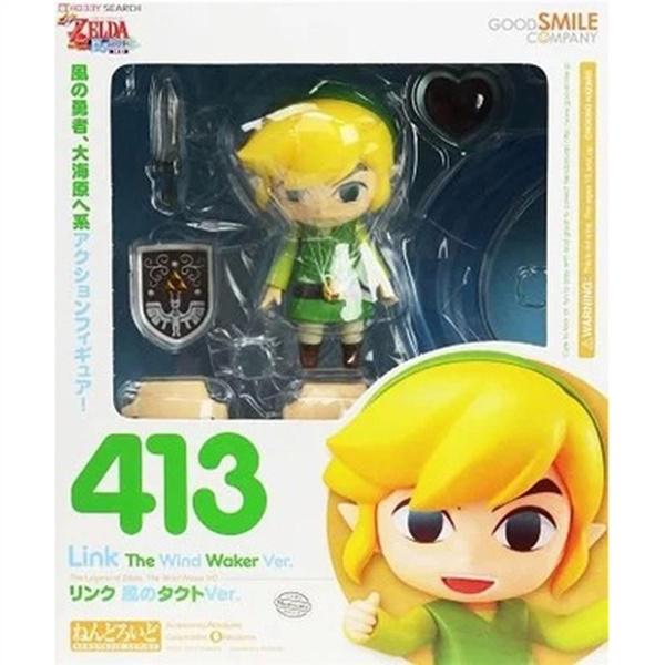 Buy 10cm The Legend of Zelda Anime Action Figure Face Changing Toon ...