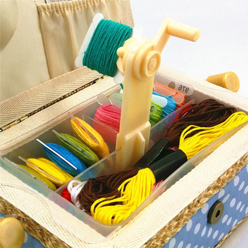 Buy DIY Bobbins With Floss Bobbin Winder Thread Holder Sewing ...
