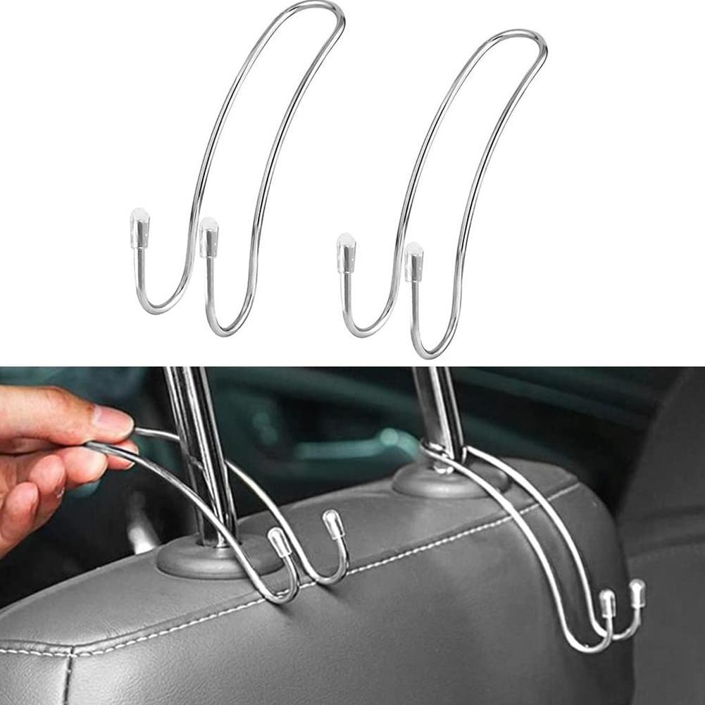 Multi-functional Car Seat Back Hooks Auto Shrink Headrest Storage Hook ...