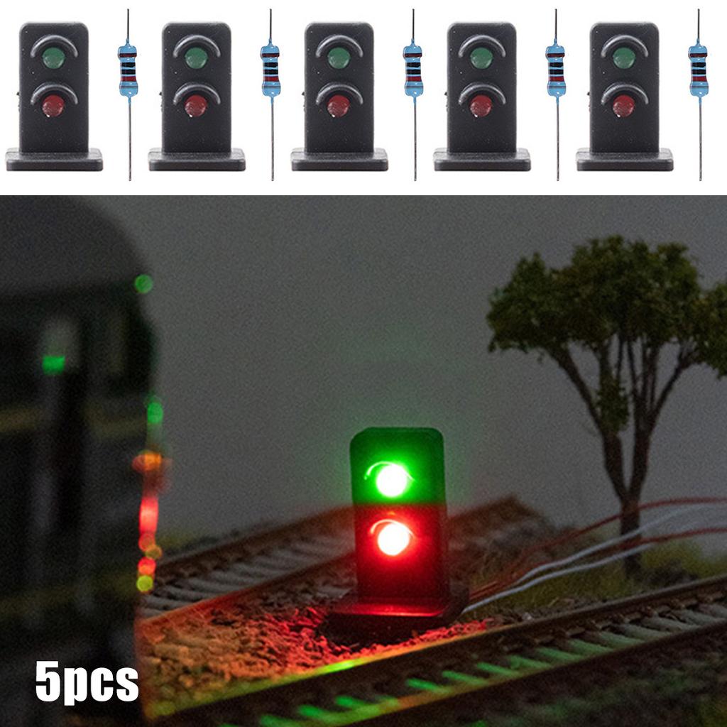 Buy 20mm Railroad Dwarf Signals Resistors 5 Pcs ABS Dwarf at affordable ...