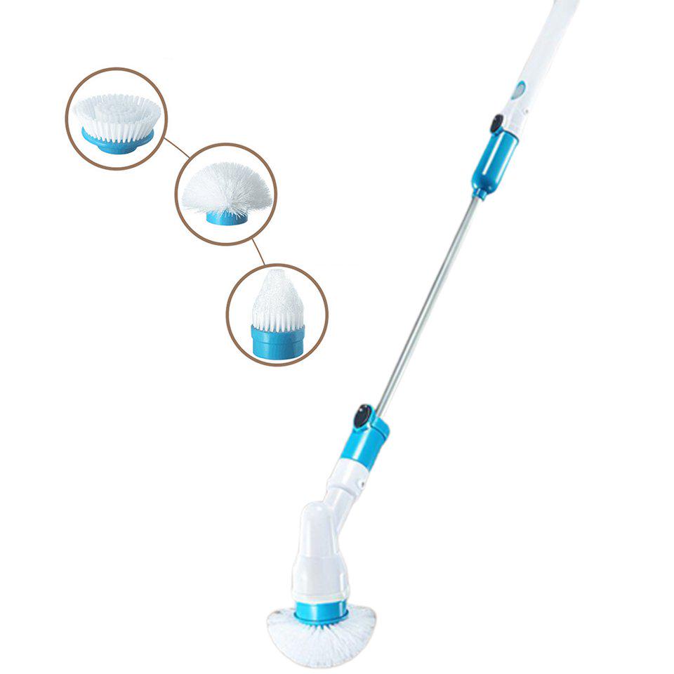 Buy Multi-Function Electric Long Handle Household Cleaning Brush Set ...