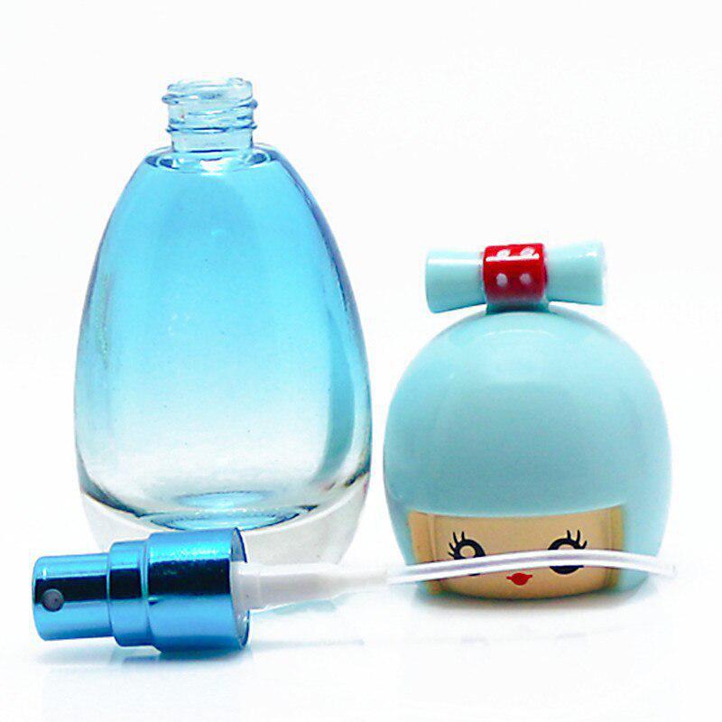 Cheap 20ML Cute Japanese Kimono Doll Shaped Perfume Glass Spray Bottle ...