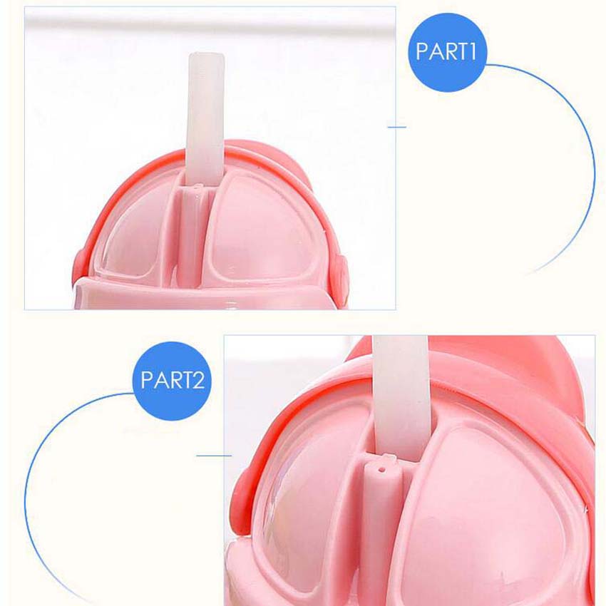 Buy Cartoon Baby Cup Kettle Children Learn Feeding Drinking Water Cup ...