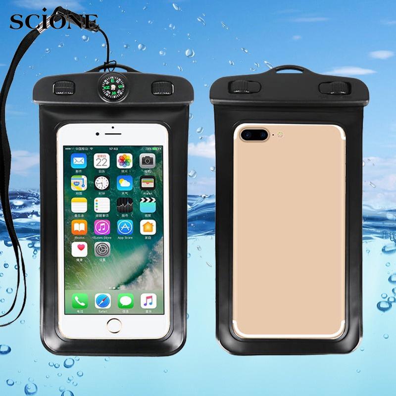 Buy Swimming Universal Waterproof Pouch Cell Phone Portable Lightweight ...