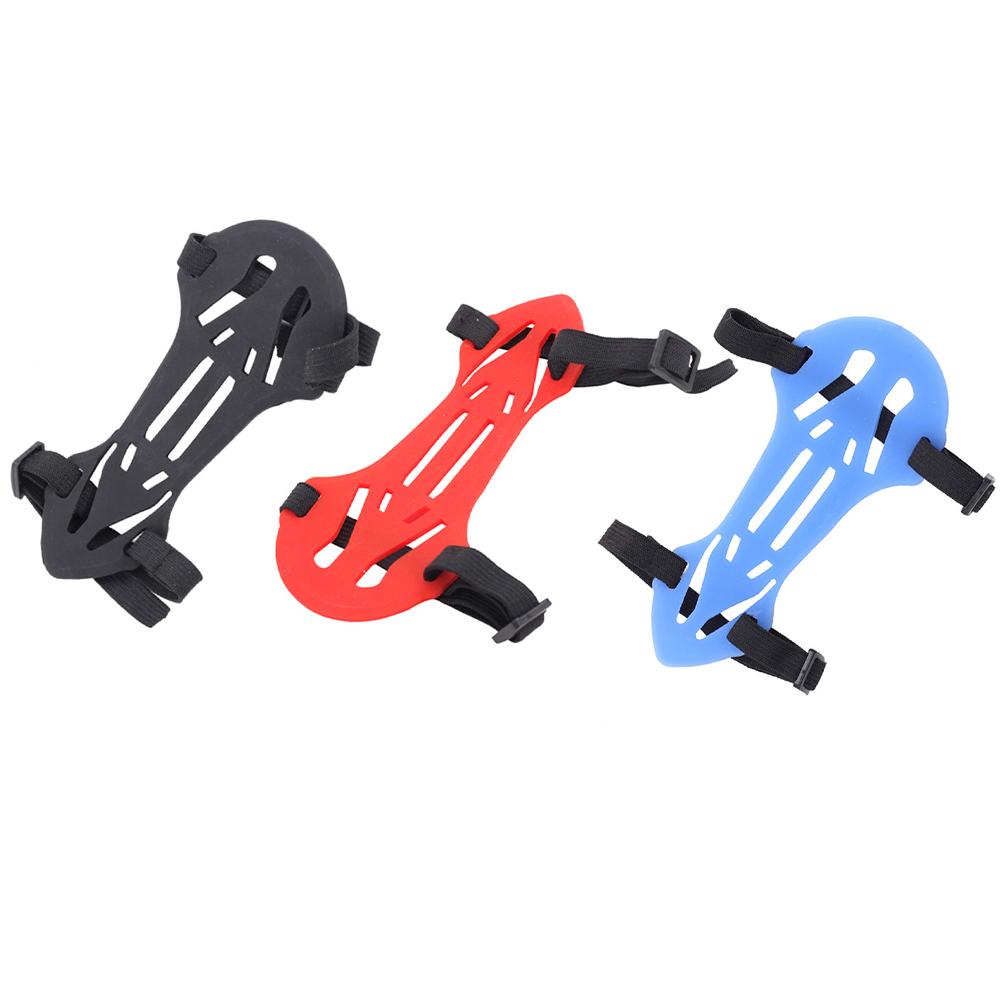 Buy Recurve Bow Arrow Rubber Arm Guard Sleeve Cam Bows Forearm ...