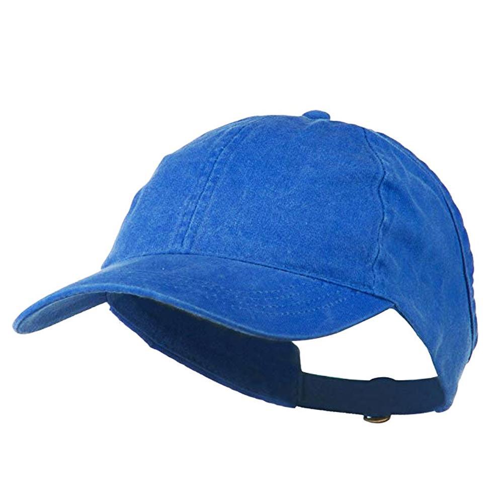 Buy Women Plain Cotton Backless Ponytail Snapback Hat Adjustable ...