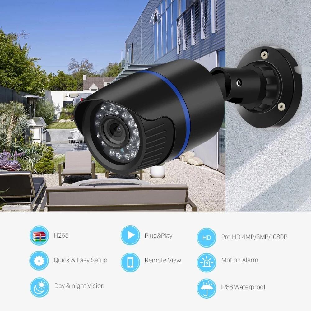 Cheap ANBIUX IR Night Vision 8Mp Poe Ip Camera 4K Cctv Security Cameras ...