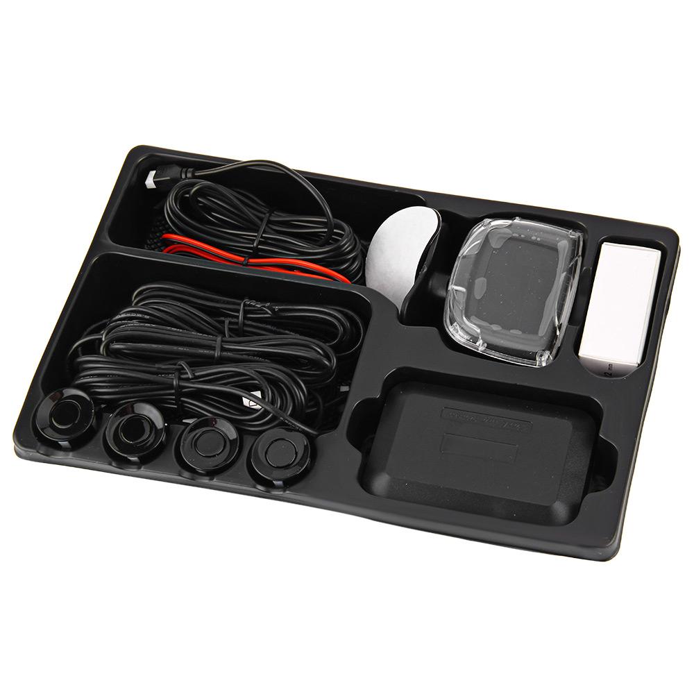 Buy Car Parking Sensor Kit with 4 Sensors 22mm Buzzer LCD Display Car ...