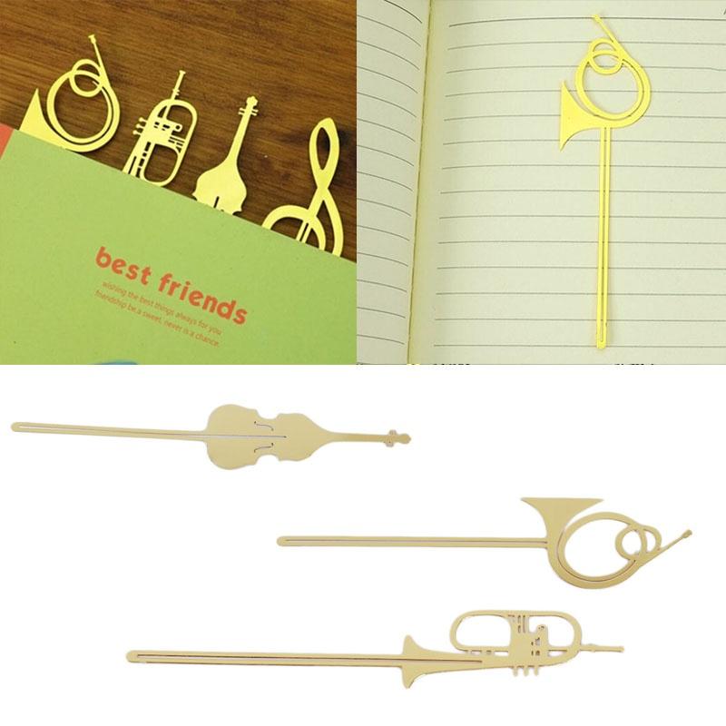 Buy Creative Instruments Style Music Stationery Metal Bookmarks ...