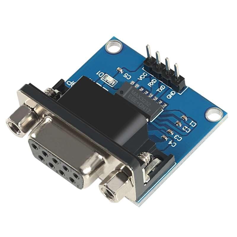 MAX3232 RS232 To TTL Serial Port Converter Module DB9 Connector MAX232 ...