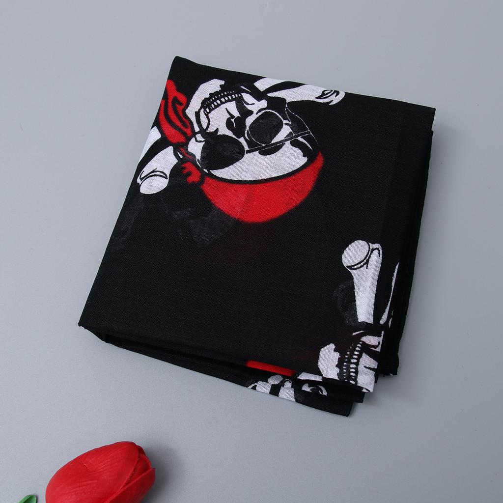 Buy 6pcs Handkerchief Durable Comfortable Pirate Cotton Headcloth ...