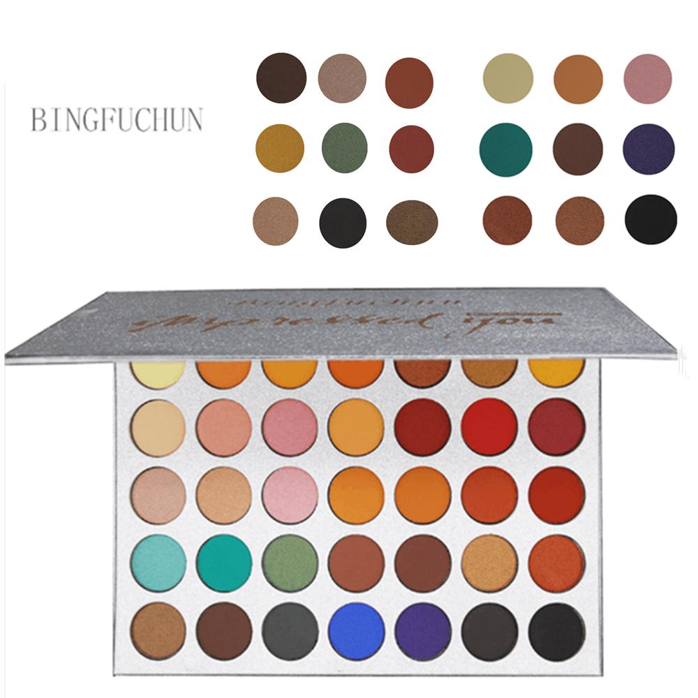 Buy Matte Shimmer Natural Palette Luminous Long-lasting Matte Eyeshadow ...