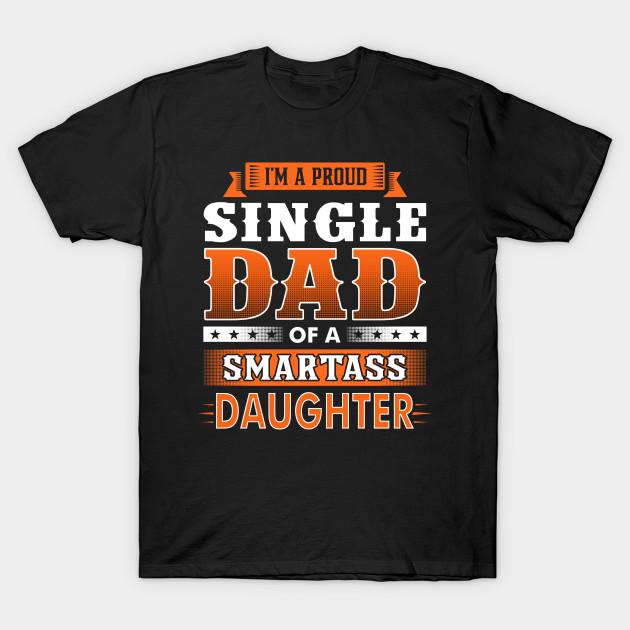 Buy Men Black Print T-shirt Super Large TShirt im a proud single dad No ...