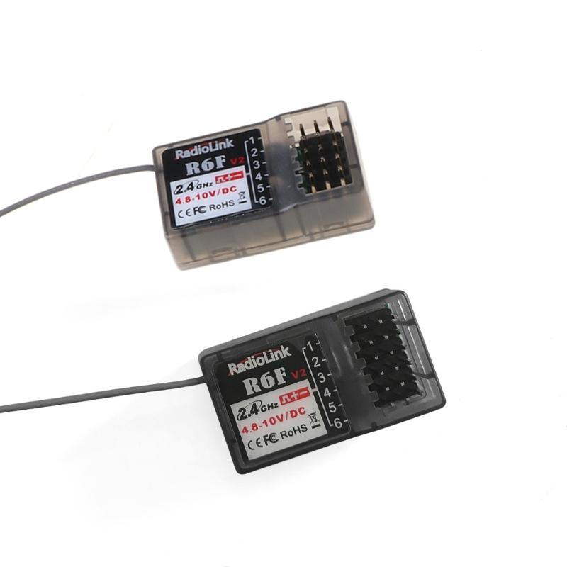 Radiolink R6FG R6F 2.4G Receiver FHSS 6 Channel RX Radio Control System ...