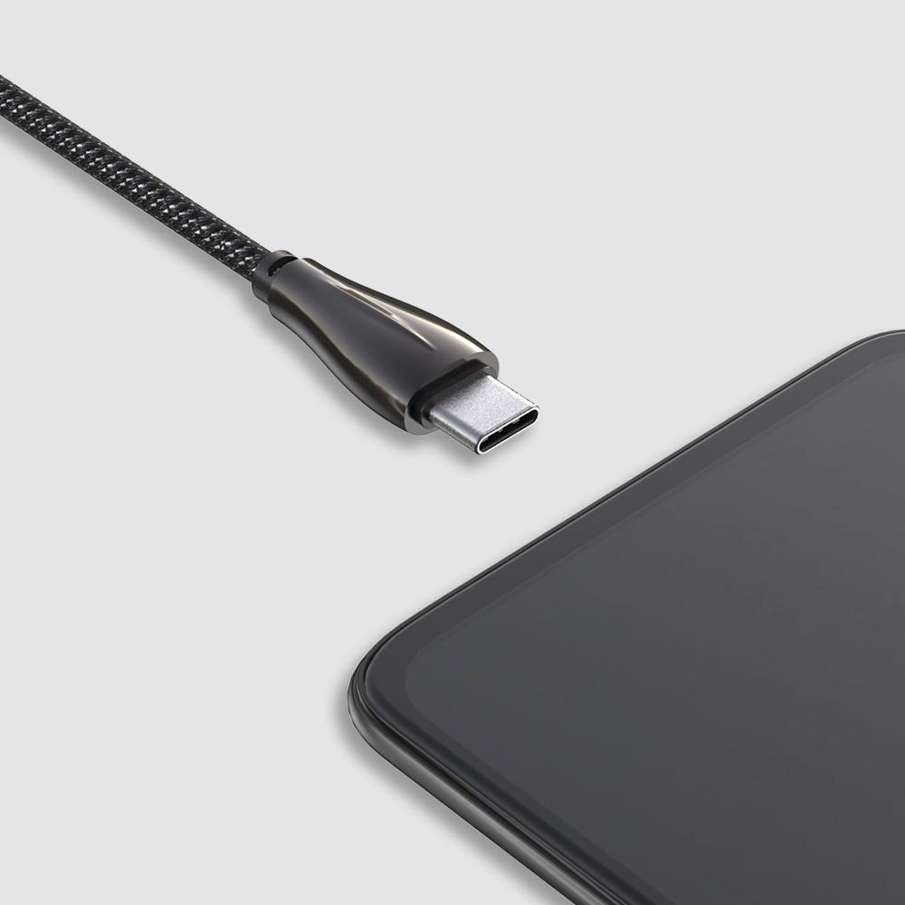 WSKEN Type-C Light Data Cable RGB Light USB Charging Cable Fast Charge ...