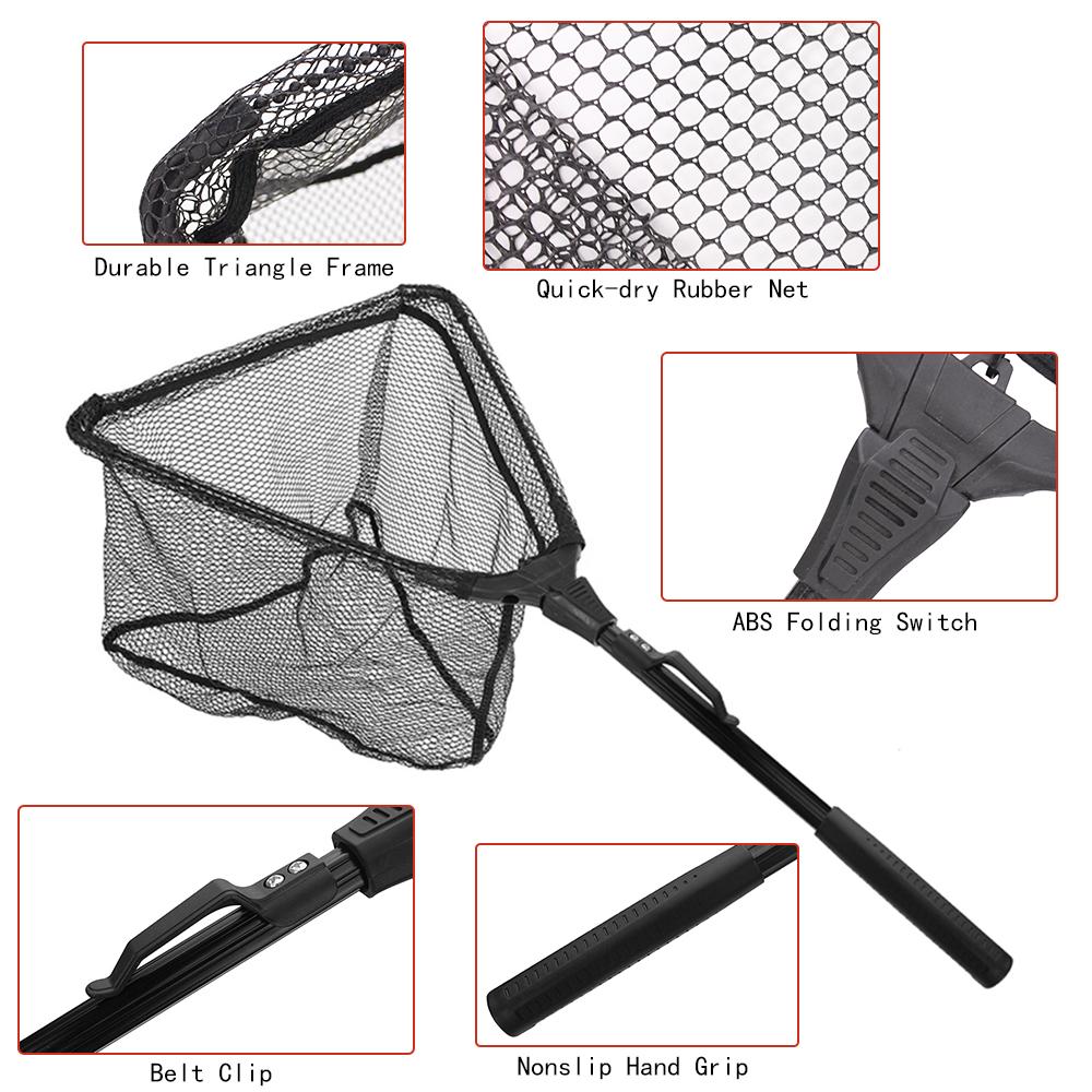 Buy Collapsible Fish Landing Net Fishing Net for Fish Catching or ...