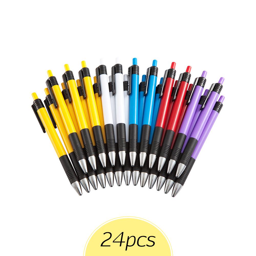 Buy COMIX BP104R Ballpoint Pen Office Student Blue Ink Ball Pens 0.7mm ...
