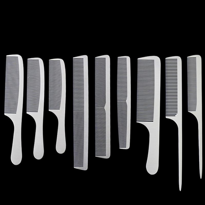 Buy Stainless Steel Hair Combs Anti Static Professional Salon Styling ...