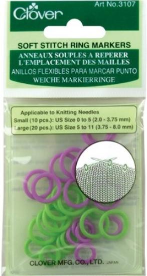 Clover soft stitch ring markers uygun fiyatlı satın alın - fiyat ...