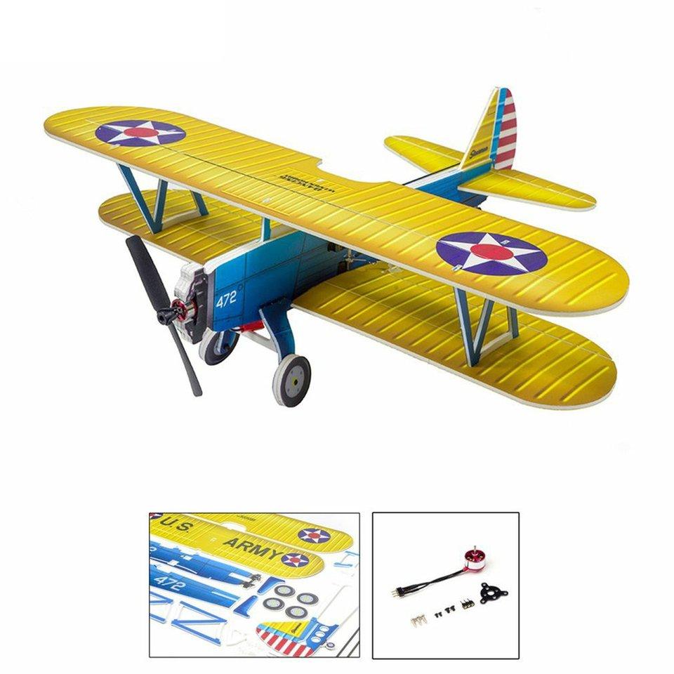 Buy Foam PP Board Micro Airplane 450mm Stearman PT-17 Lightest Plane ...