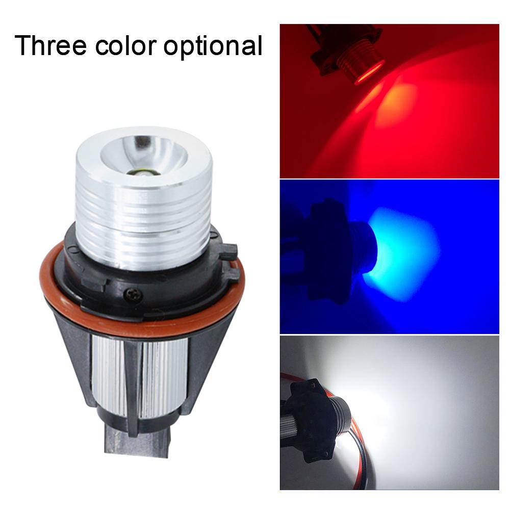 💰Kjøp Blue LED Bulbs For BMW Angel Eyes Halo Ring Marker Light X5 E39 ...