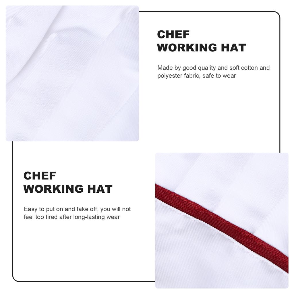 Köp 1PC Soft Chef Work Hat Japanese Korean Style Kitchen Hat Kitchen ...