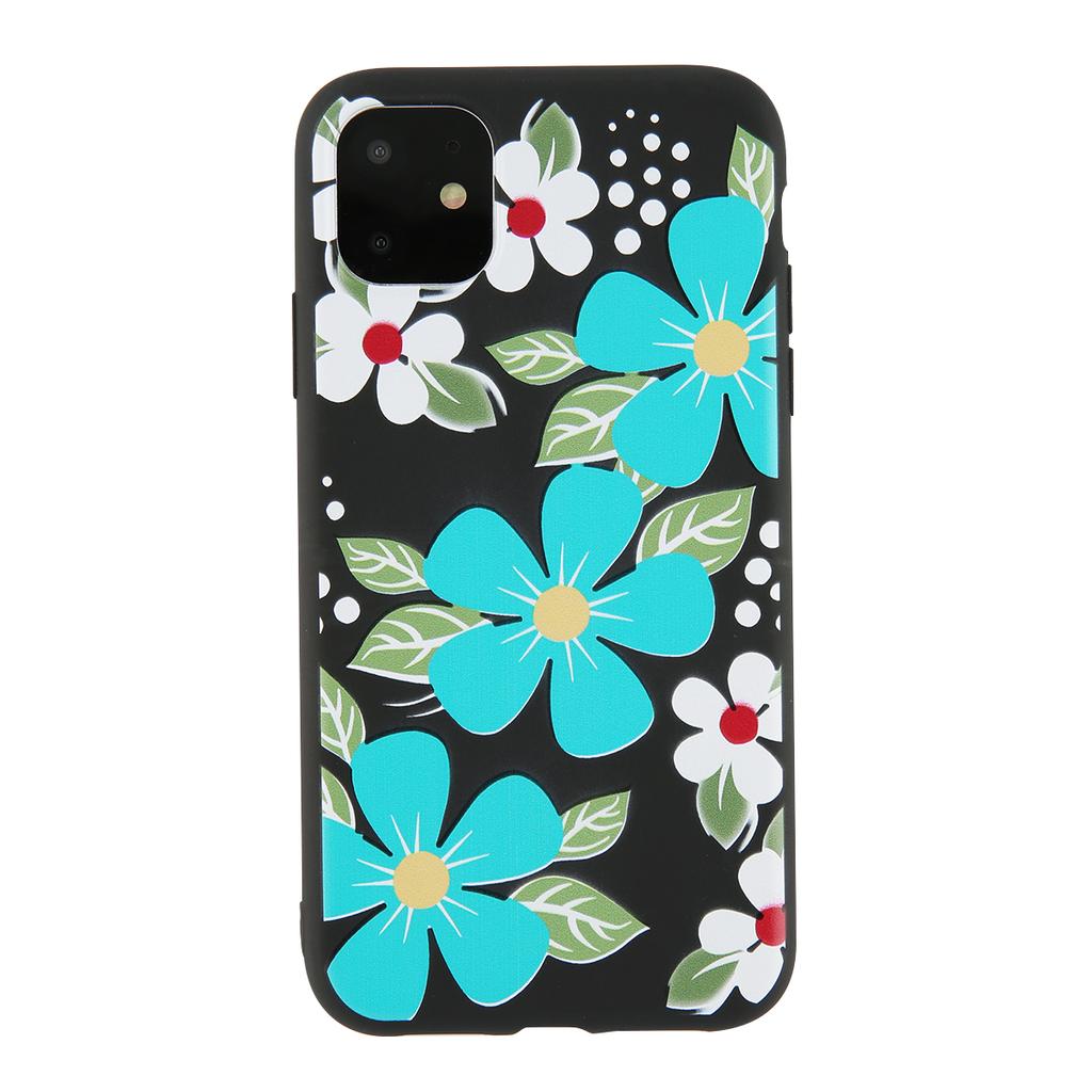 Retro Art Flowers Pattern Phone Case For iPhone 13 12 11 Pro Max XS Max ...