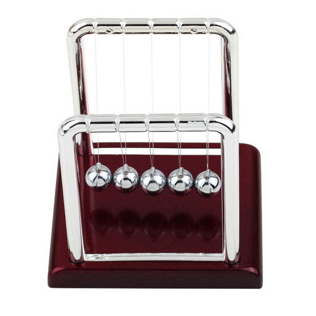 Buy Newton's Cradle Steel Balance Balls Desk Physics Science Pendulum ...