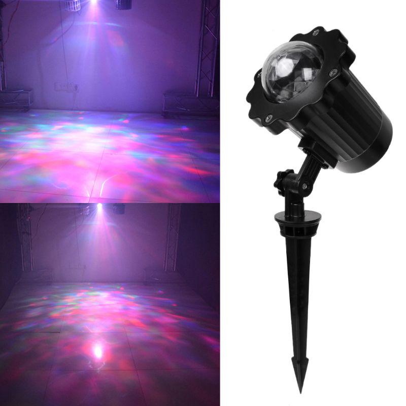 Buy Waterproof LED Magic Ball Light Multi-Color Water Ripples ...