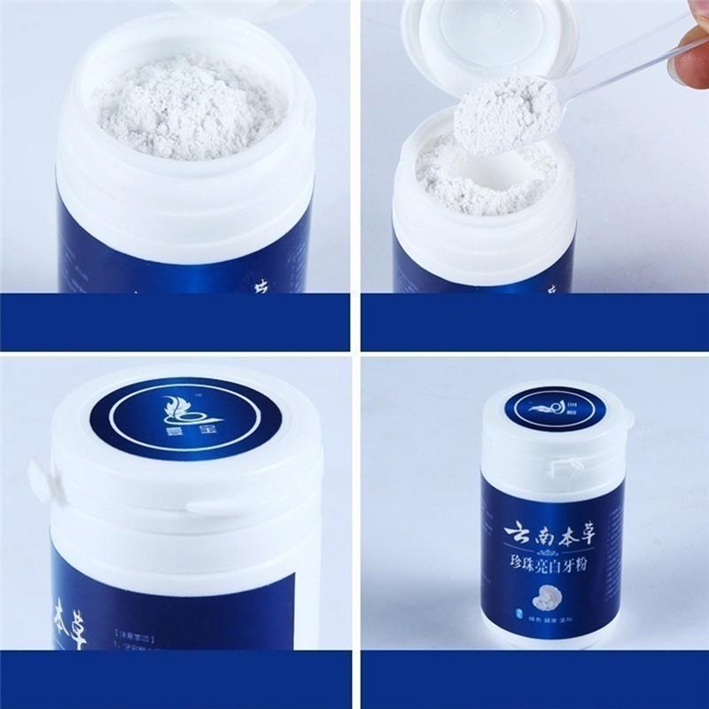 Buy 1Pc 50G Natural Pearl Tooth Brushing Powder Detoxifying Whitening ...