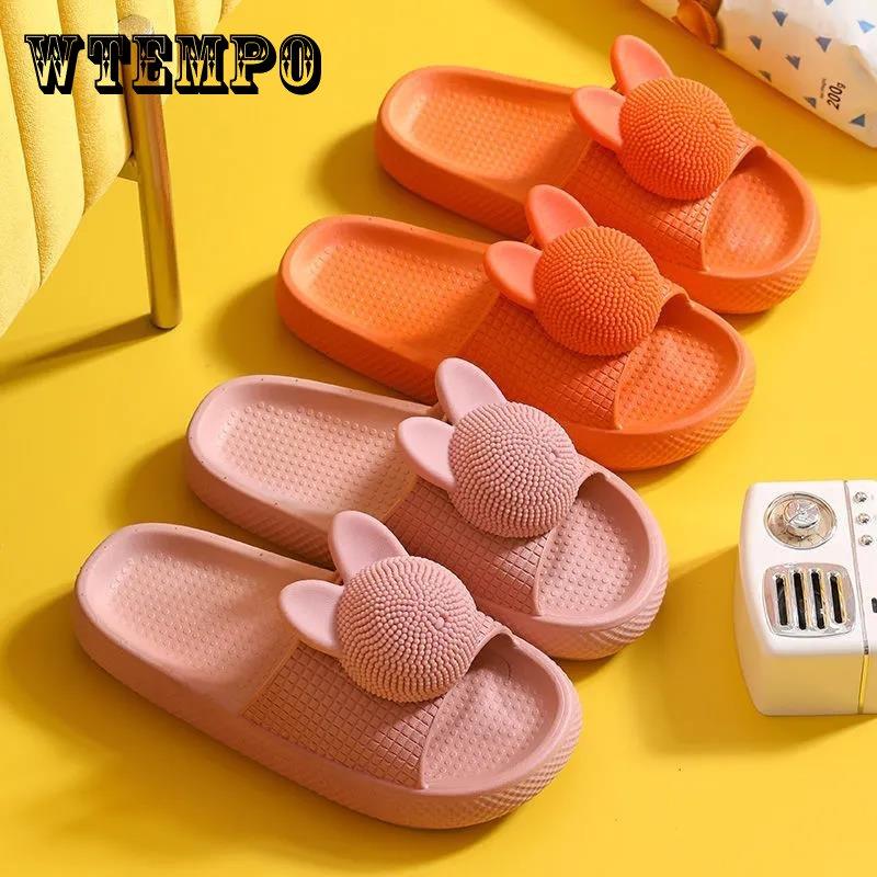 Pantofole morbide silenziose Casalinghe Carine Scarpe piatte con suola ...