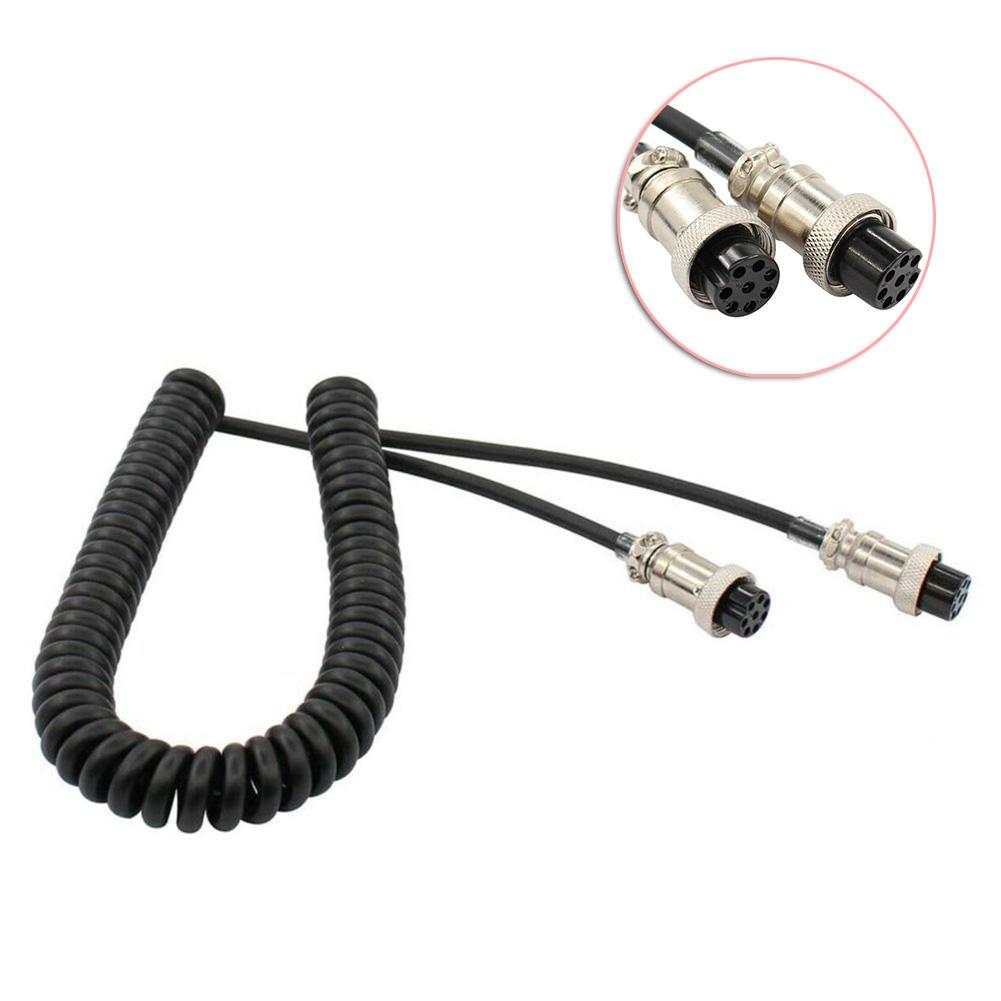 8 Pin Female Mic Microphone Cable Cord For Kenwood Radio MC-60A MC-90 ...