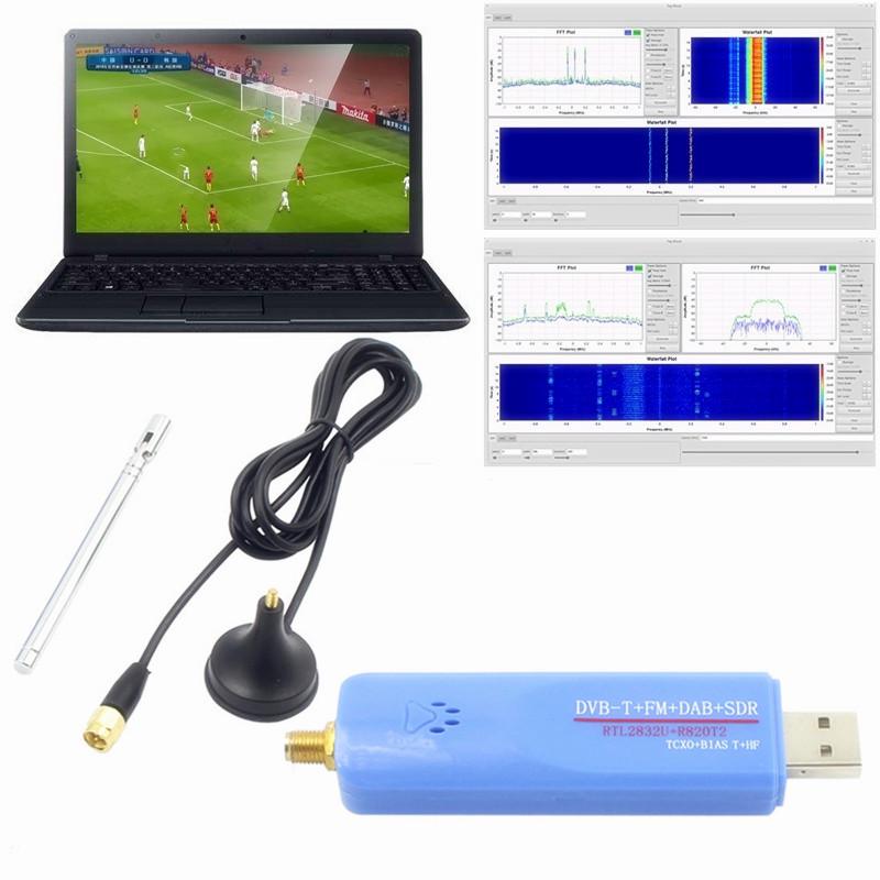 RTL-SDR RTL2832 TCXO HF Biast SMA Software Defined Radio + Antennas ...