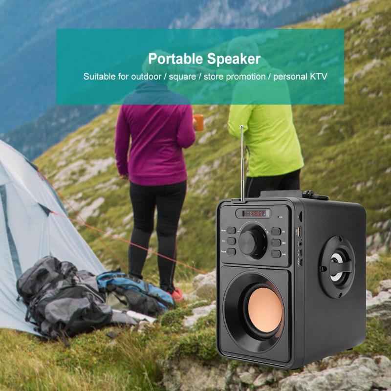 Buy MP09 Stereo Outdoor Wireless 3D Support TF USB AUX FM Handheld ...