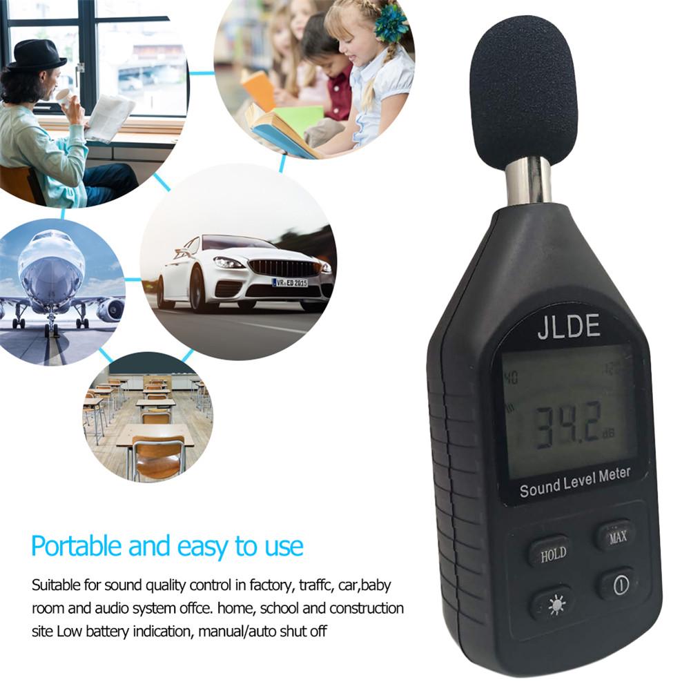 Handheld High-Definition Digital Noise Tester LCD Meter with High ...