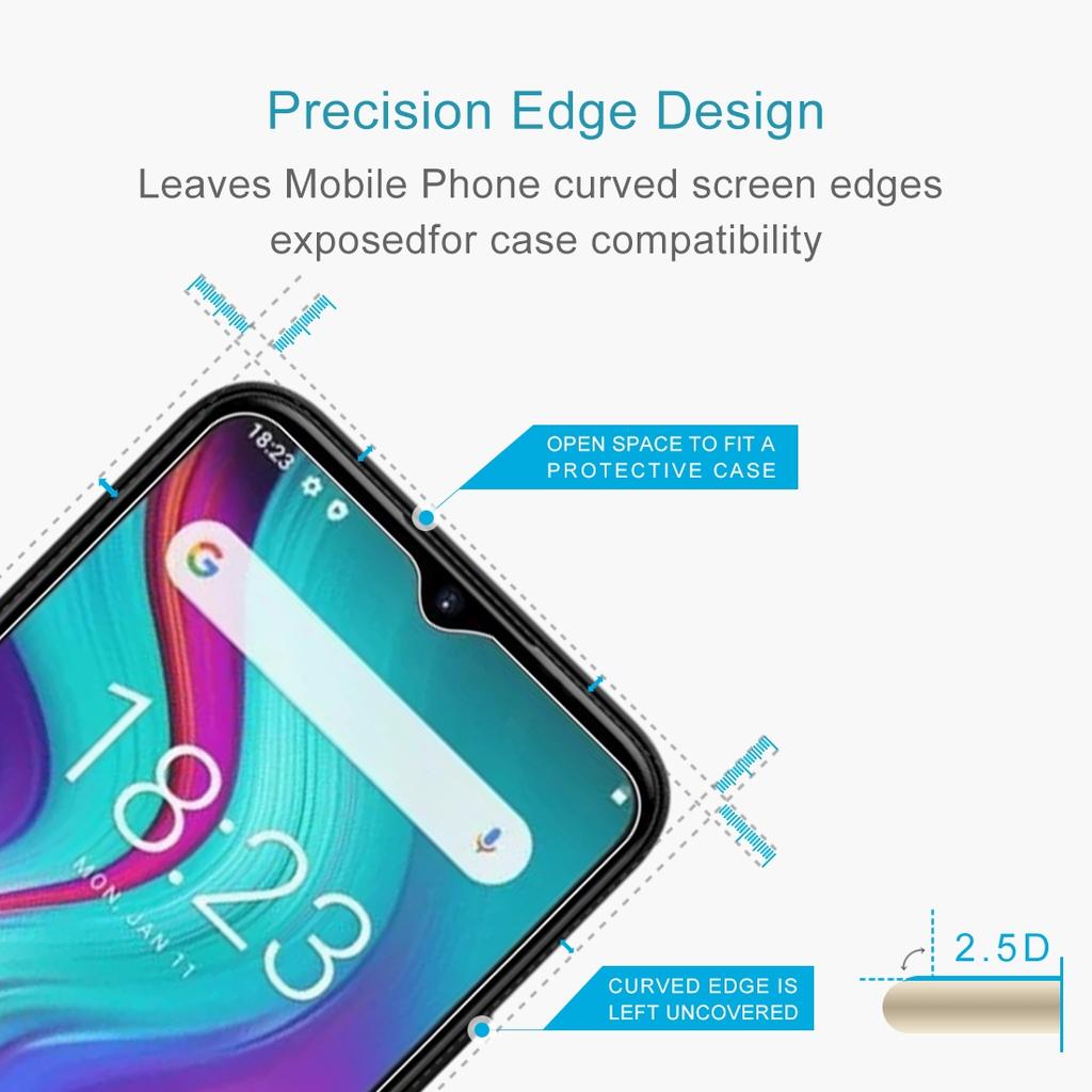 Buy For Doogee X96 Pro 50 PCS 0.26mm 9H 2.5D Tempered Glass Film at ...