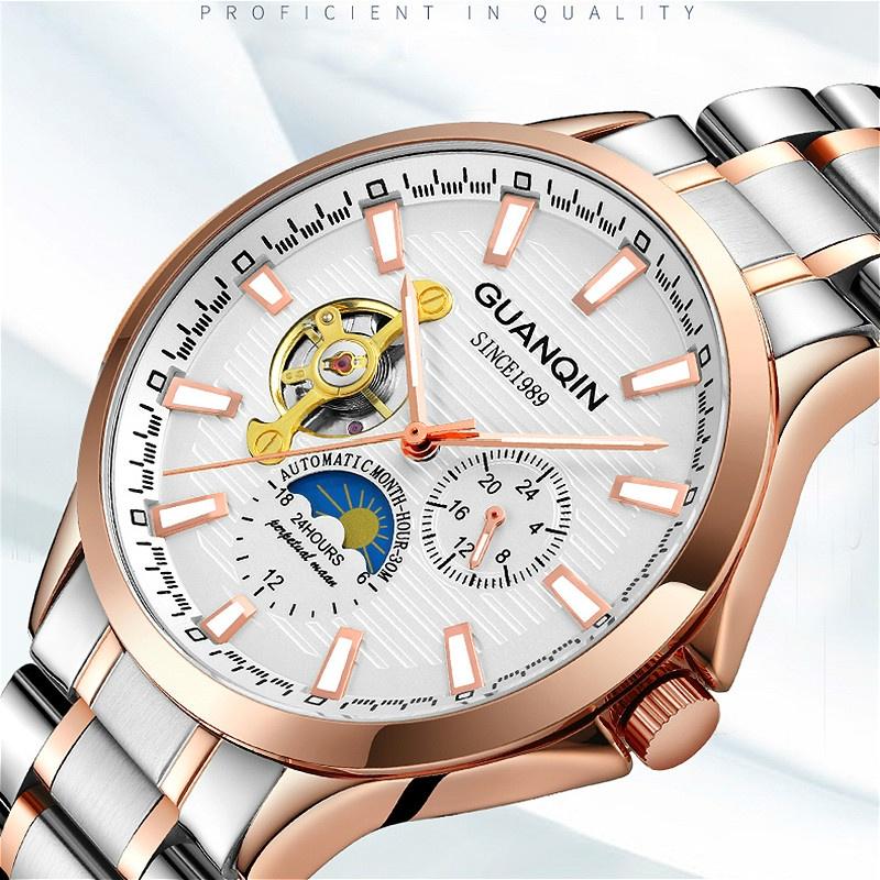 Buy Men Watch Luminous Clock Men Automatic Waterproof Mechanical ...