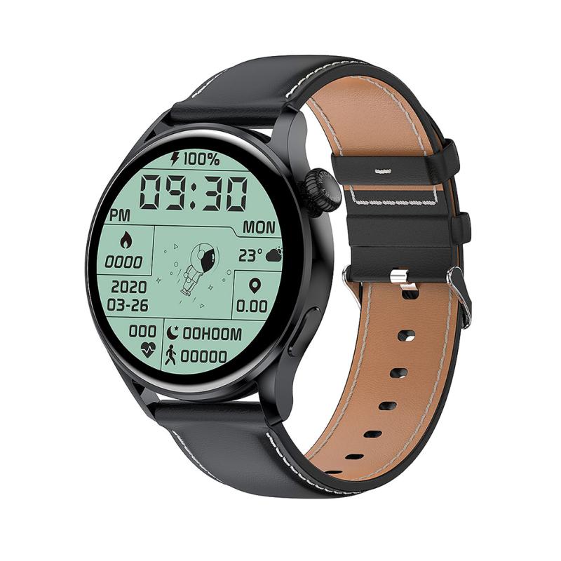 Smart Watch Hk3 Bluetooth-compatible Call With Encoder Heart Rate Blood ...