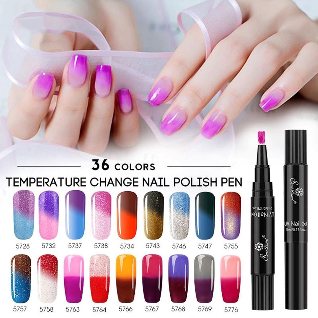 Satın alın BF Temperature change Nail Polish Nail Art Nail Gel Polish ...